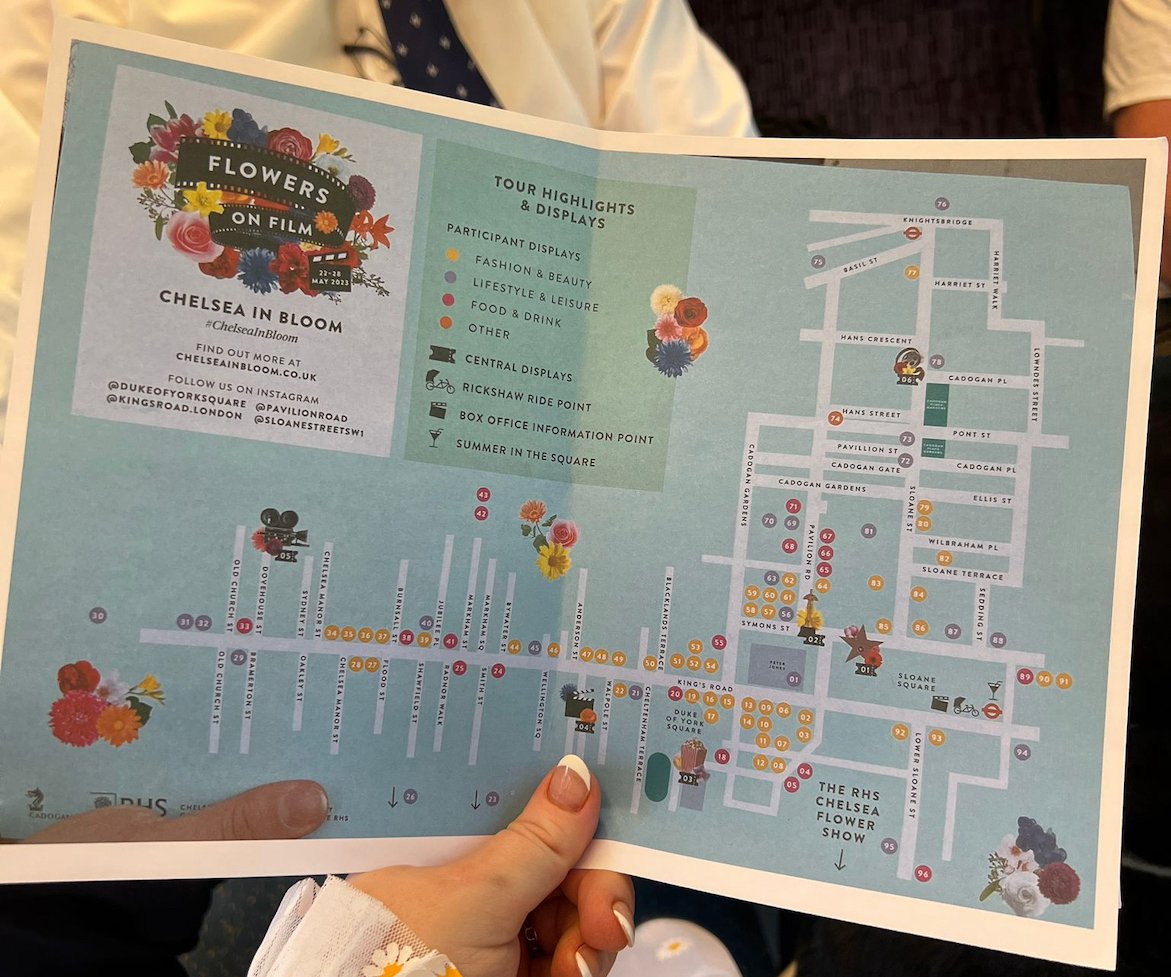 Chelsea in Bloom Map 2026: Download PDF, Plan Your Route & Explore ...